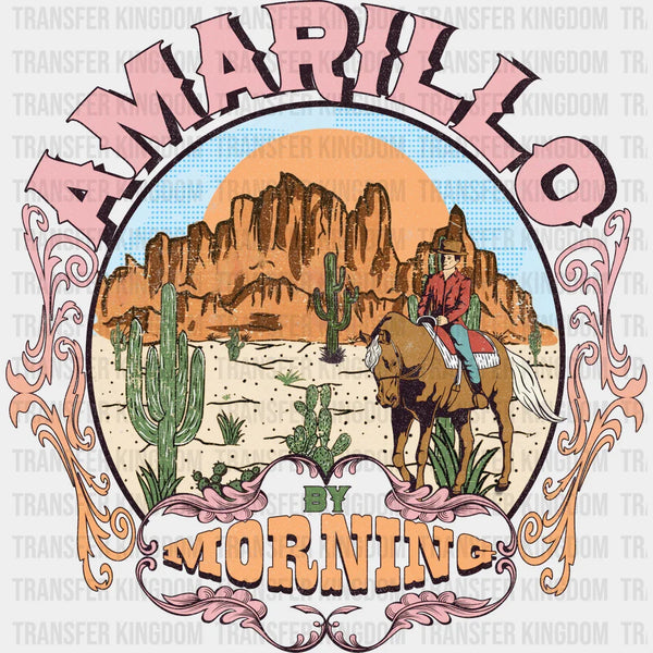 Amarillo By Morning Design - Western DTF Transfers