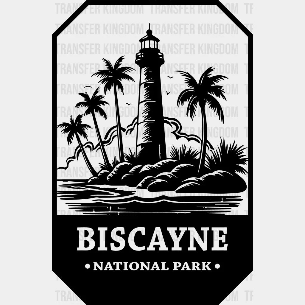 Biscayne National Park Design - National Parks DTF Transfers