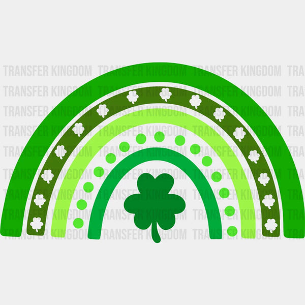 Rainbow St. Patrick's Day Green Design - DTF heat transfer – Transfer ...