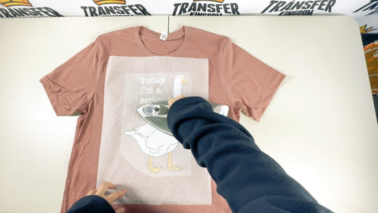 Iron on DTF pressing instructions | How to apply DTF with an Iron