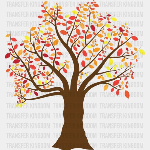 Autumn Tree Fall Design - DTF heat transfer