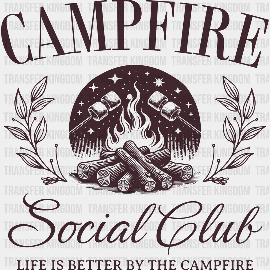 Camping DTF Transfers – Vibrant & Durable Outdoor Designs