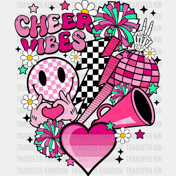 Cheer Vibes Doodles - Cheerleader DTF Heat Transfer