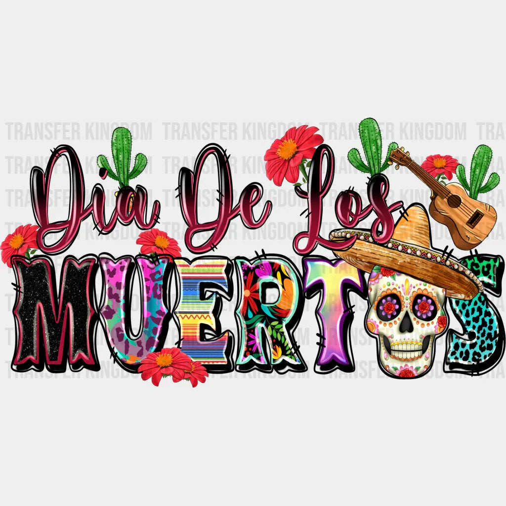 Dia De Los Muertos - Day Of The Dead DTF heat transfer