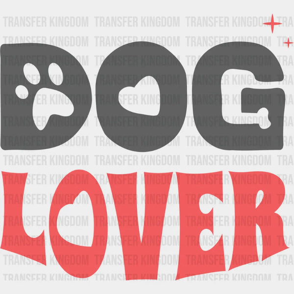 Dog Lover Paw Design - Dogs Iron On DTF Transfer – Transfer Kingdom