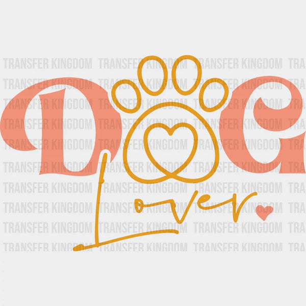 Dog Lover Paw Design - Dogs Iron On DTF Transfer – Transfer Kingdom