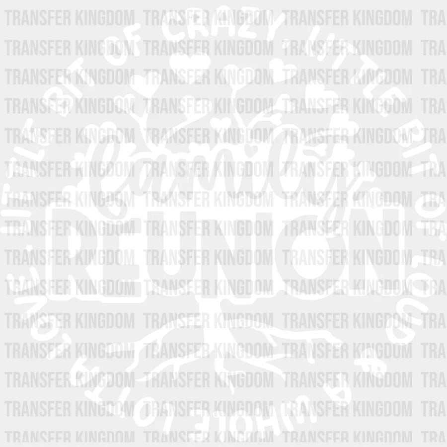 Family Tree Design - Family Reunion DTF heat transfer