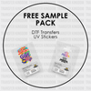 Free DTF Sample Pack