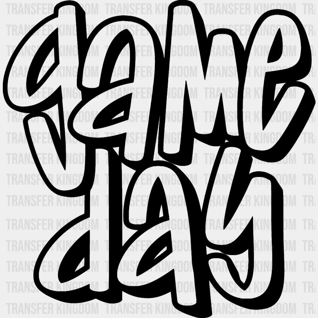 Gameday Graffiti Style Design - Gameday DTF Heat Transfer