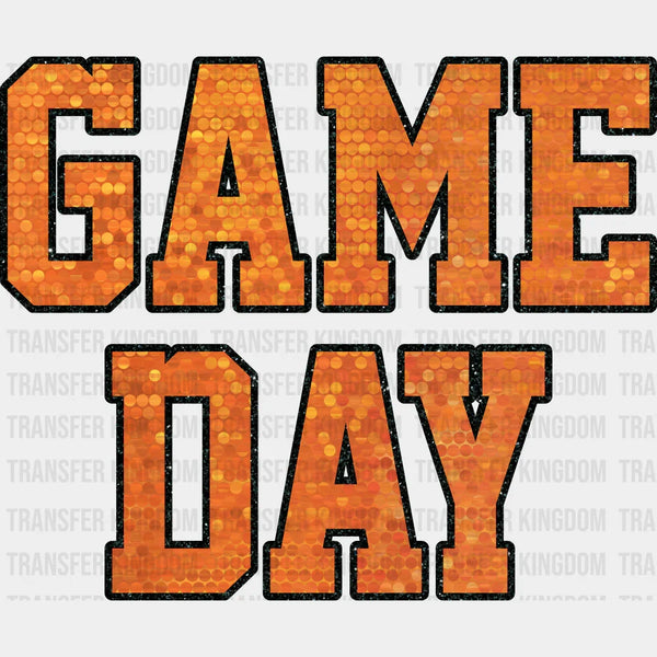 GAMEDAY Orange Design - Gameday DTF Heat Transfer
