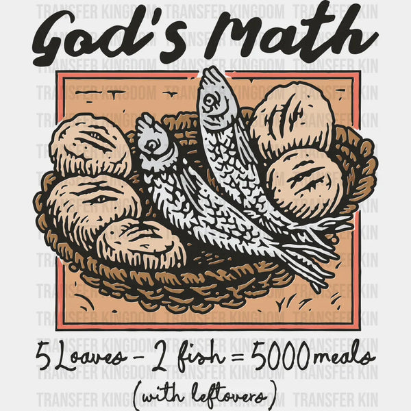 God's Math - Faith DTF Transfer – Transfer Kingdom