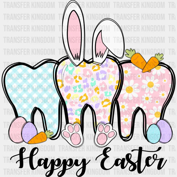 Happy Easter Teeth - Easter DTF Transfer