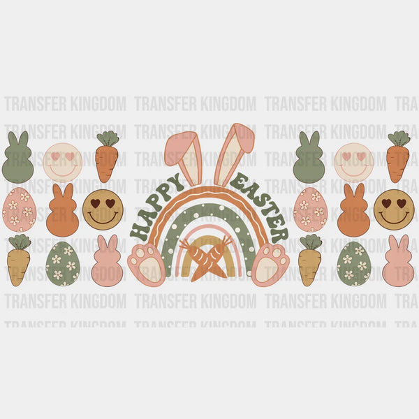 Happy Easter UV DTF Transfer Cup Wrap UV DTF Sticker – Transfer Kingdom