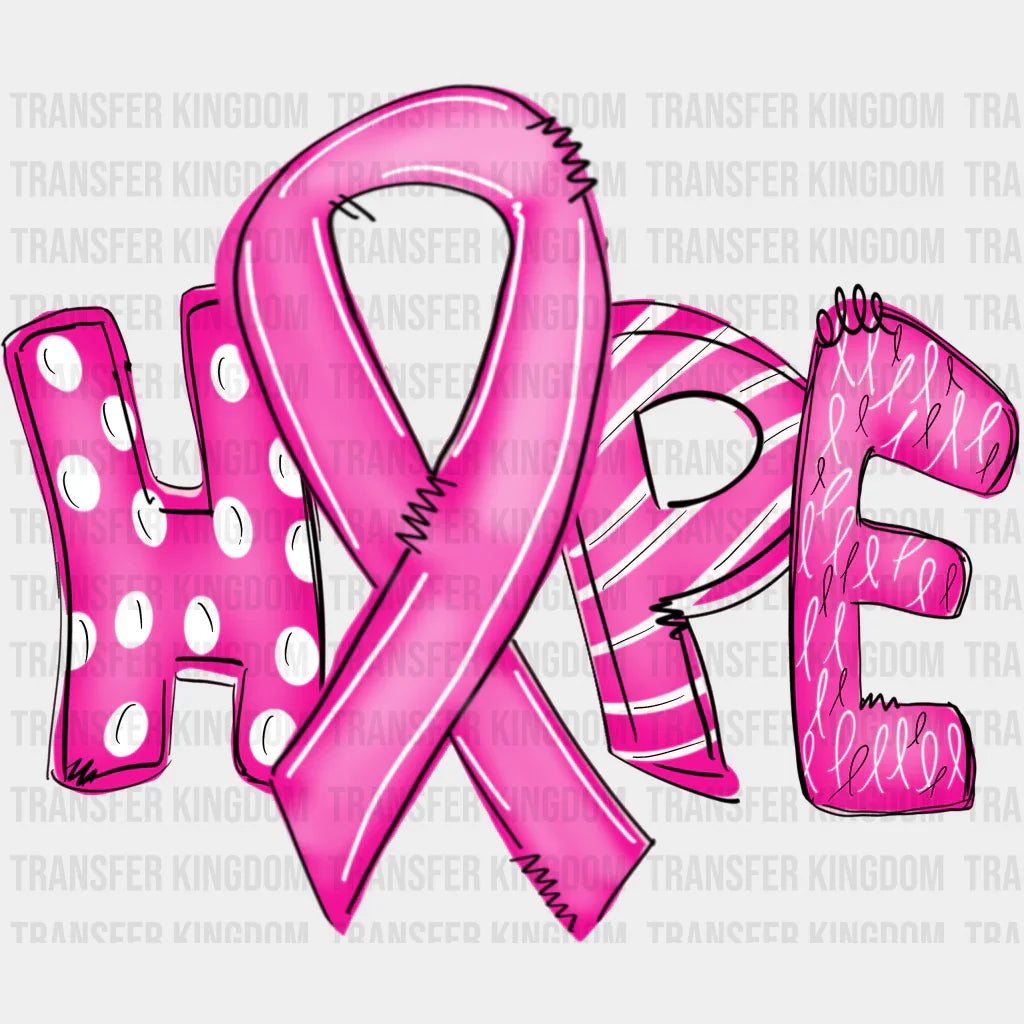 HOPE Cancer Support Design - Cancer DTF heat transfer