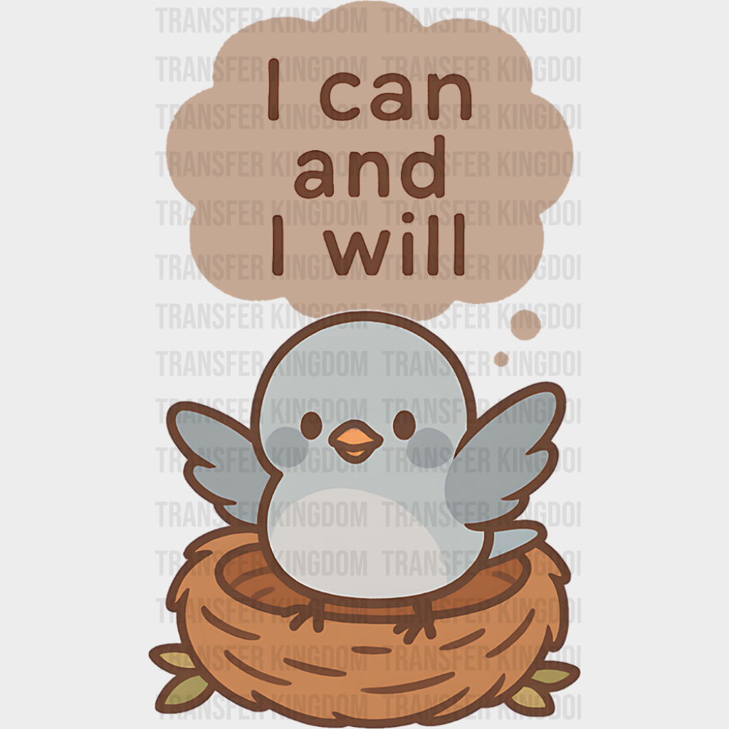 I Can And I Will - Minimal UV Sticker Permanent UV DTF Decal