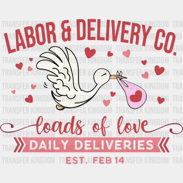 Labor and Delivery CO. Valentine's Day Design - DTF heat transfer