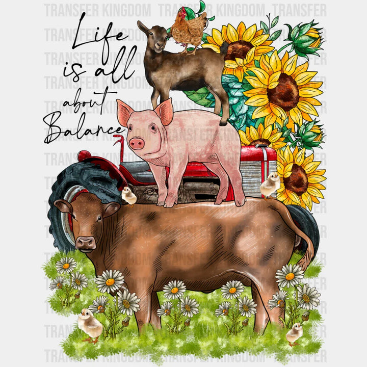 Farm Animals DTF Transfers