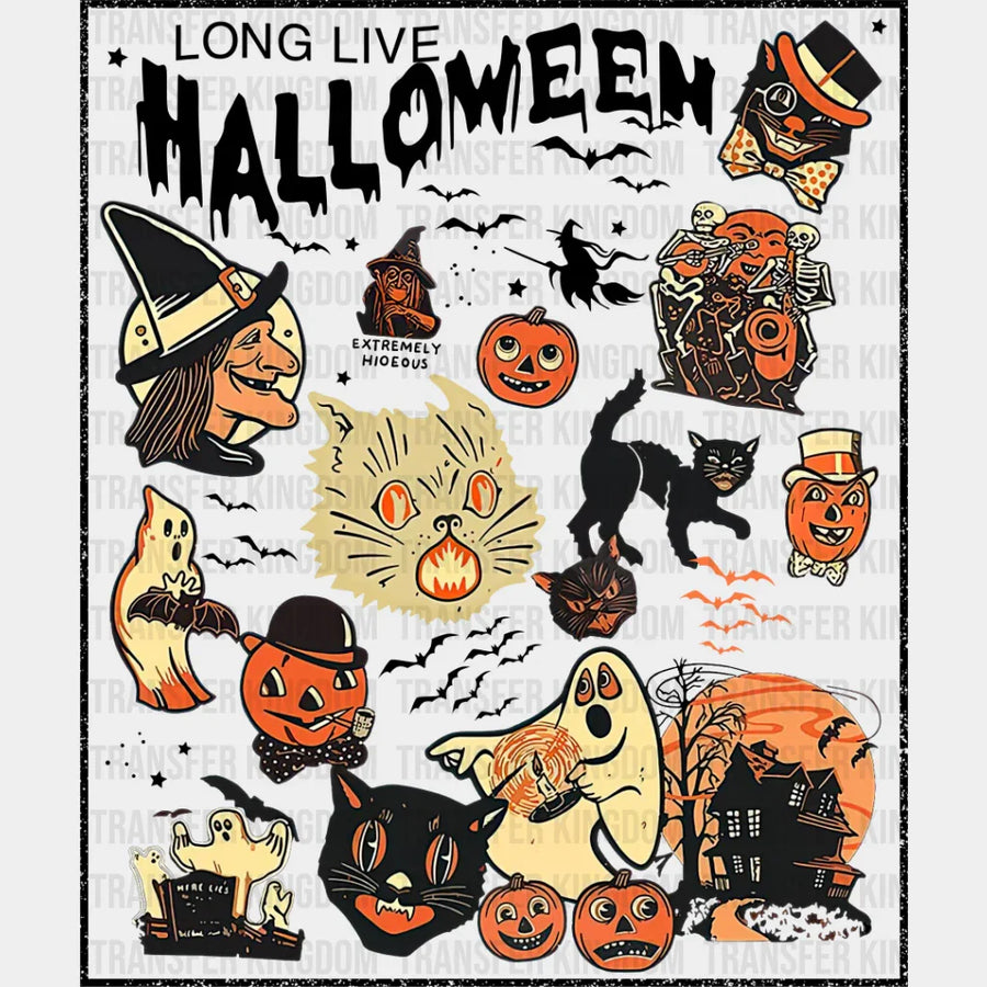 Halloween DTF Transfers - Ready To Press Halloween DTF Heat Transfers