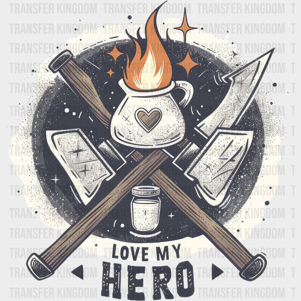 Fire Department DTF Transfers Love My Hero – Transfer Kingdom