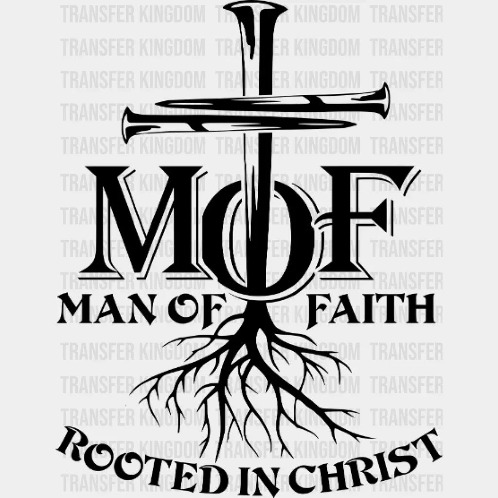 Man - Women of Faith Christian - Christian Design - DTF heat transfer