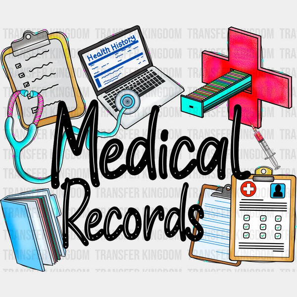 Medical Records - Medical School DTF Transfer