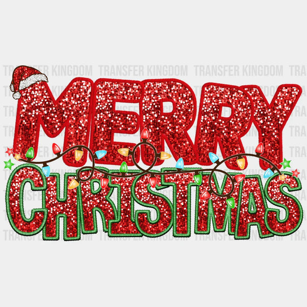 Merry Christmas - Christmas DTF Transfer