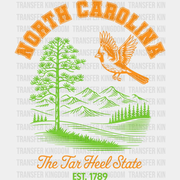 North Carolina The Tar Heel State - States & Cities DTF Transfer