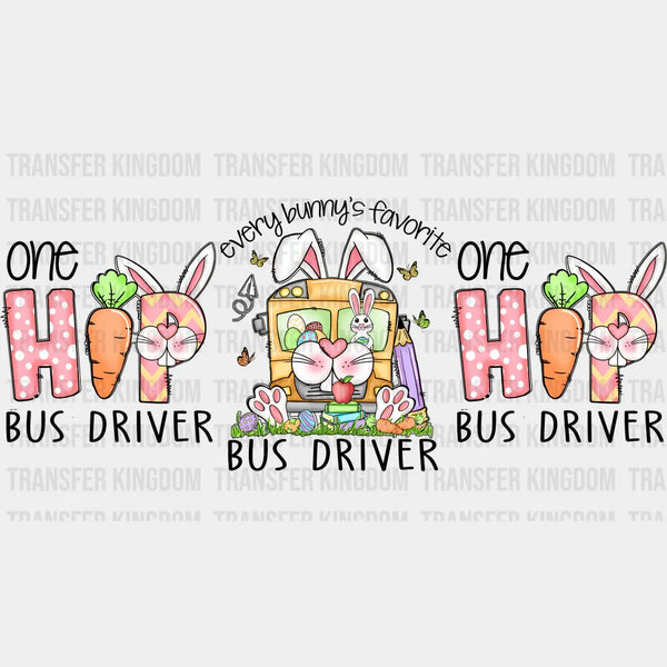 One Hip Bus Driver Easter UV DTF Transfer Cup Wrap UV DTF Sticker ...