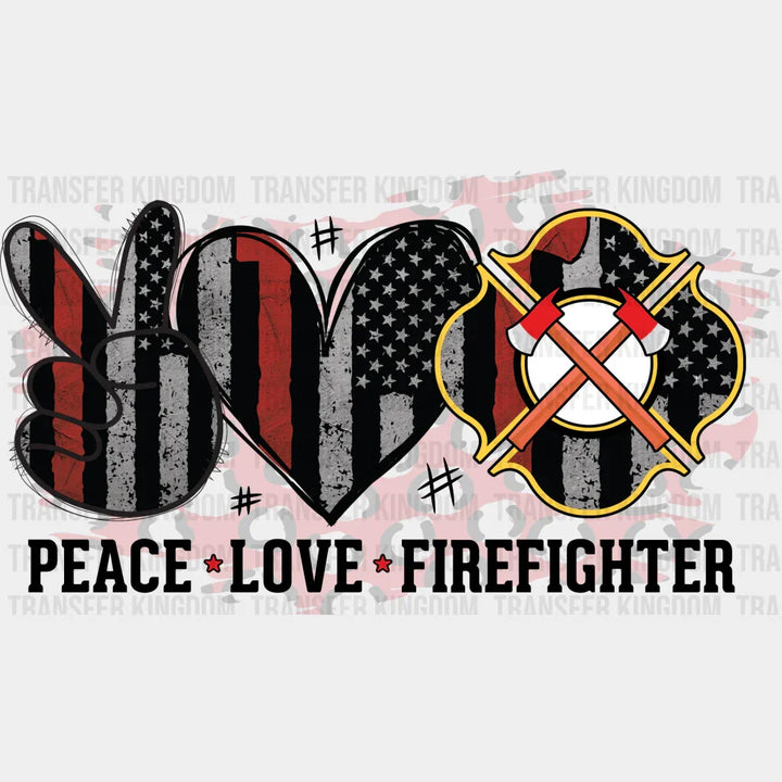 Firefighter DTF Transfers – Bold & Durable Fire Service Designs