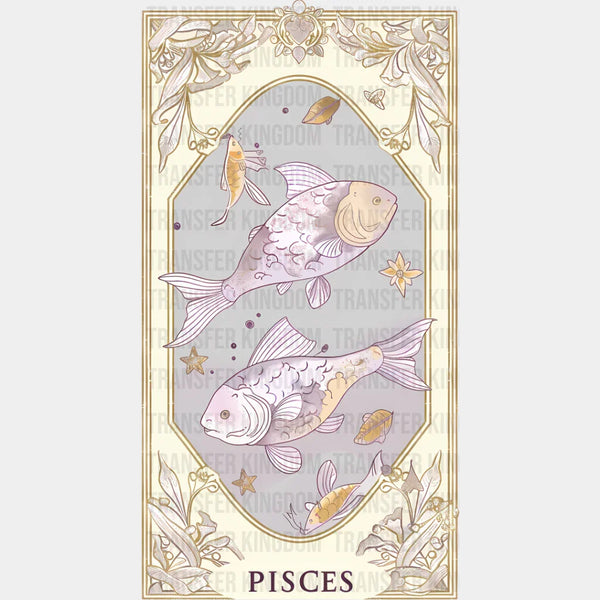 Pisces Tarot Card - Zodiacs & Horoscopes DTF Transfer – Transfer Kingdom