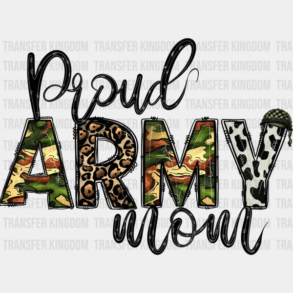 Proud Army Mom Design - Military DTF Heat Transfer