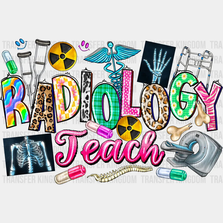 Radiology Teach Design - Radiology DTF Transfers