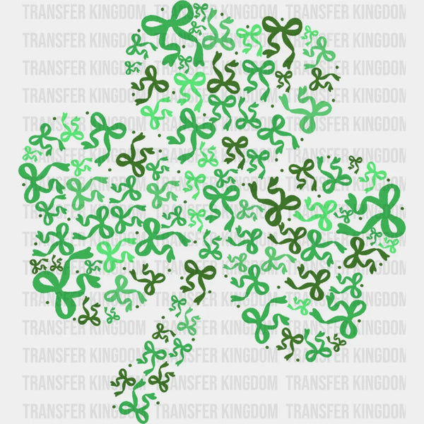 Ribbons In Clover - St. Patrick's Day DTF Transfer