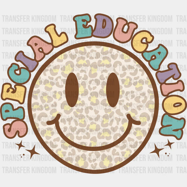 Smiley Face Special Education Design - Special ED DTF heat transfer