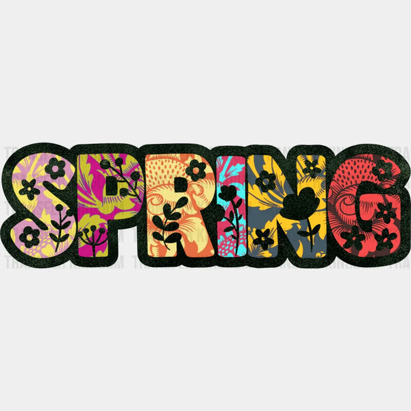 Spring Flowers Design - Spring DTF Transfer – Transfer Kingdom