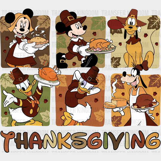 Thanksgiving DTF Transfers