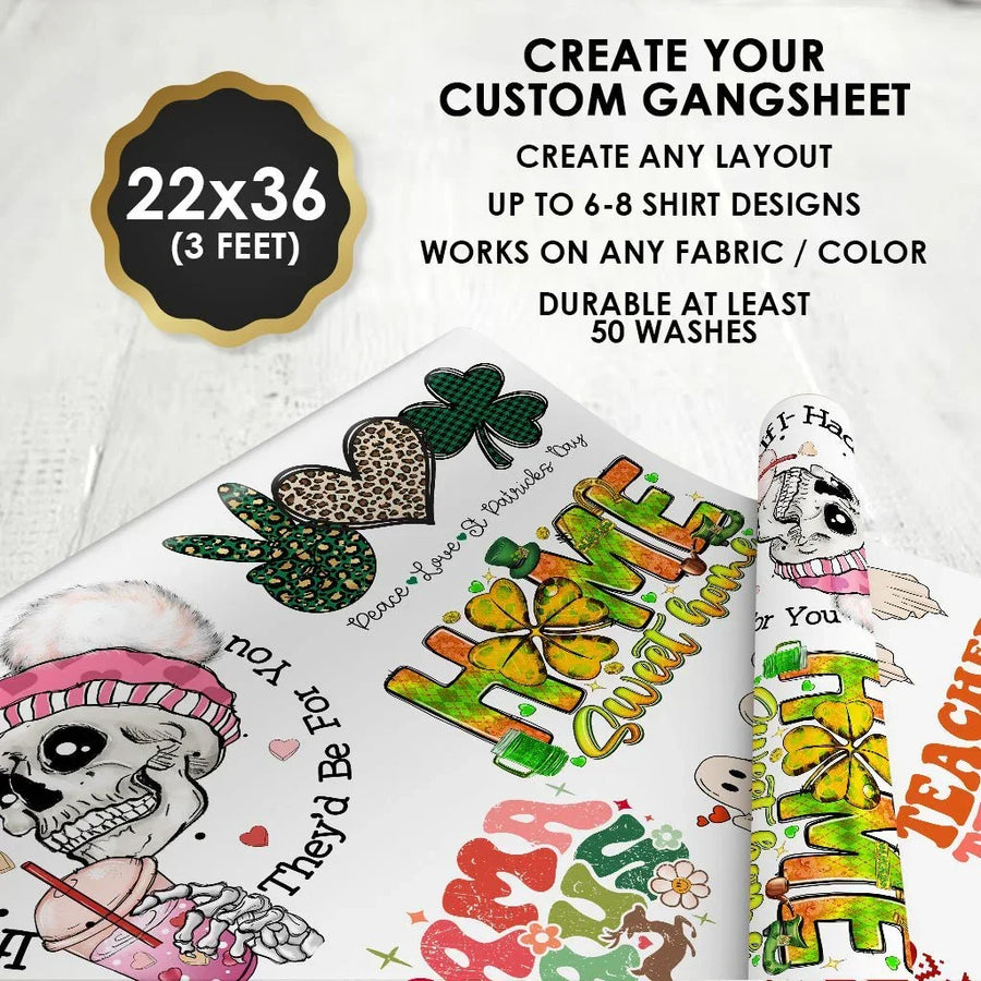 Create Your Gang Sheet with Our Gang Sheet Builder Software