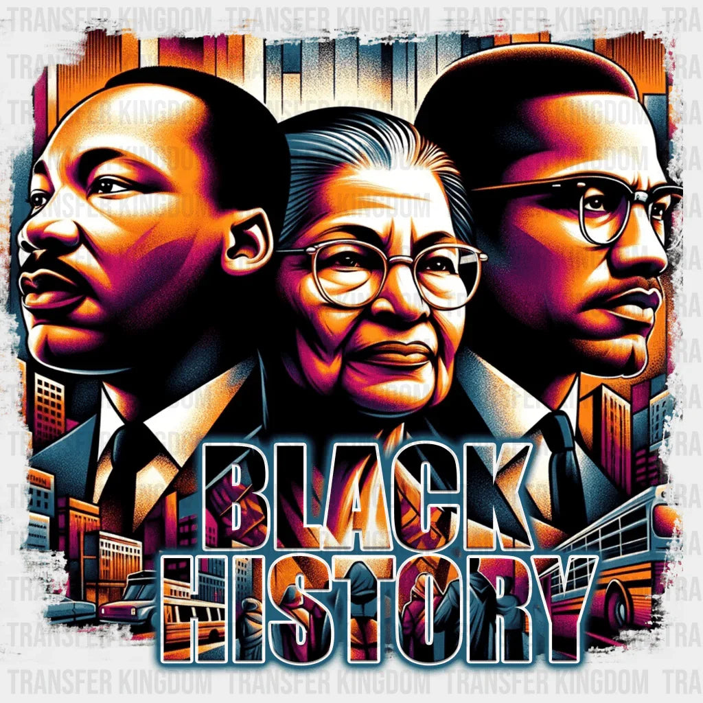 Black History Martin Luther King Jr. Rosa Parks Malcolm X - BLM design