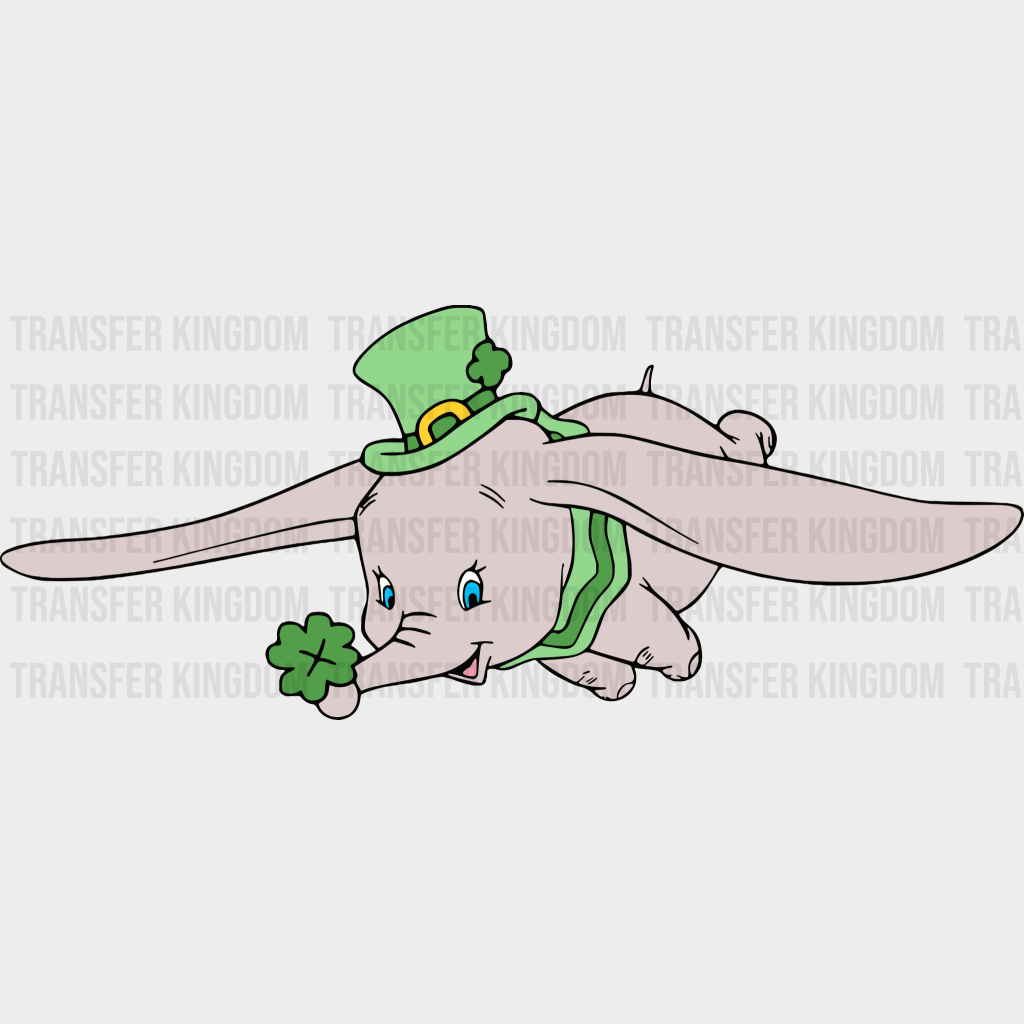 Disney Dumbo St. Patrick's Day Design - DTF heat transfer