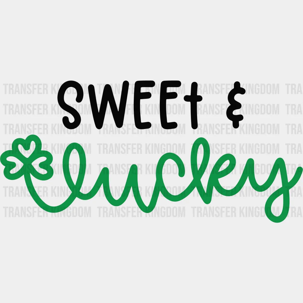 Sweet Luckey St. Patrick's Day Design - DTF heat transfer